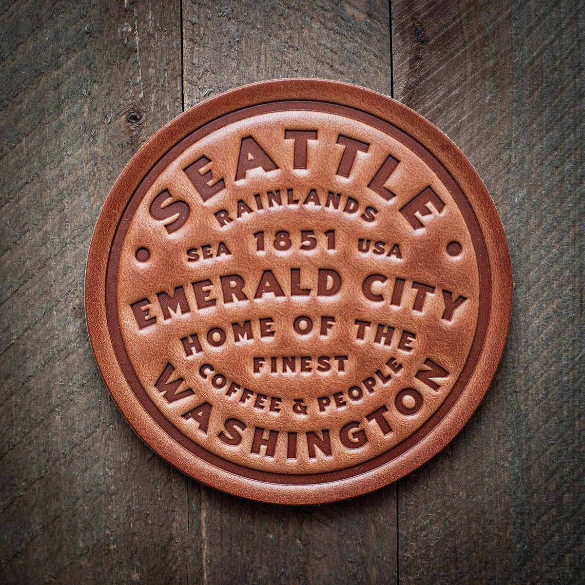 Leather Coaster - Sugarhouse Leather